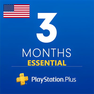 PSPlus+3M美服基础版会员季卡