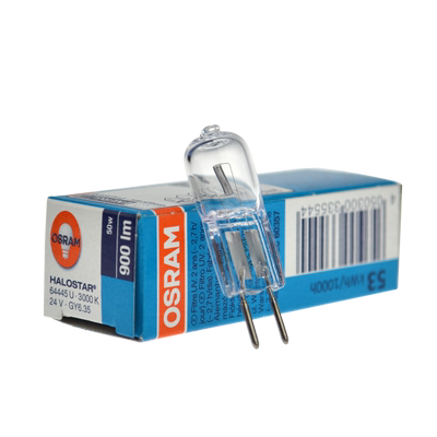 OSRAM欧司朗灯泡64445U 24V 50W GY6.35 显微镜生化分析仪米泡