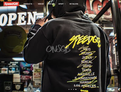 竞技Speedqb潮流套头连帽