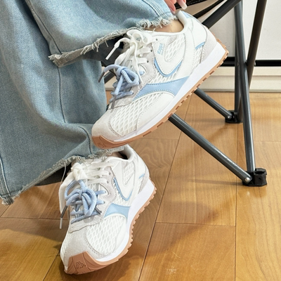 【正品】女款休闲厚底透气轻便低帮跑步鞋 K0F85MM34CZ-012A