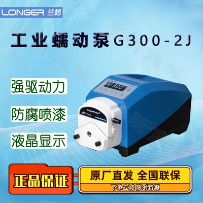 兰格(LongerPump)工业蠕动泵G300-2J适配泵头YZ1515X-A/C DG15-24