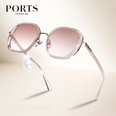 PORTS女太阳镜个性方框PSF21504
