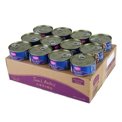 麦富迪(Myfoodie)(myfoodie)猫罐头 吞拿鱼补水营养猫罐罐 低盐猫