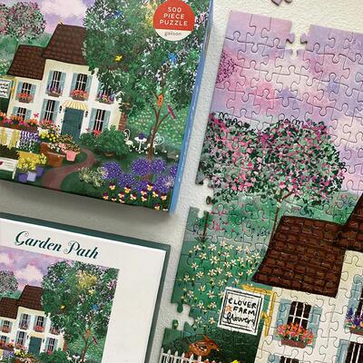 《现货正版》galison 秘密花园 500片 美国进口拼图智力玩具礼物