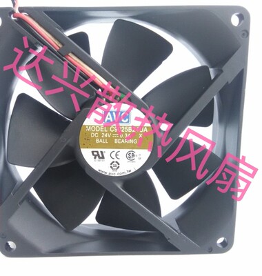 AVC 9025 24V 0.3A 9CM 9厘米 变频器 机箱 散热风扇 C9025B24UA