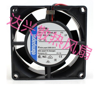 全新原装德国Ebm-papst风扇8314HR 8314HU 8032 24V 6W高端风扇
