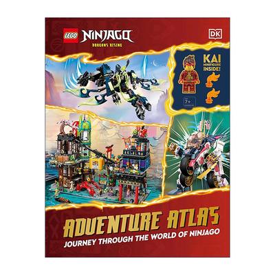 英文原版 DK LEGO Ninjago Dragons Rising Adventure Atlas 乐高幻影忍者神龙崛起冒险地图集 精装 英文版 进口英语原版书籍