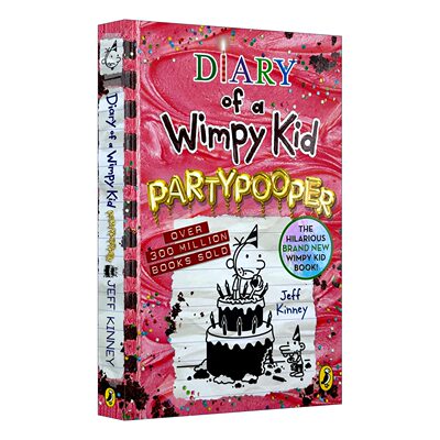 英文原版 Diary of a Wimpy Kid Partypooper 小屁孩日记20 史诗派对 精装 英文版 进口英语原版书籍