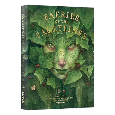 英文原版 Faeries of the Faultlines 奇幻生物精灵主题画集 扩充版 插画师Iris Compiet 精装收藏版 英文版 进口英语原版书籍