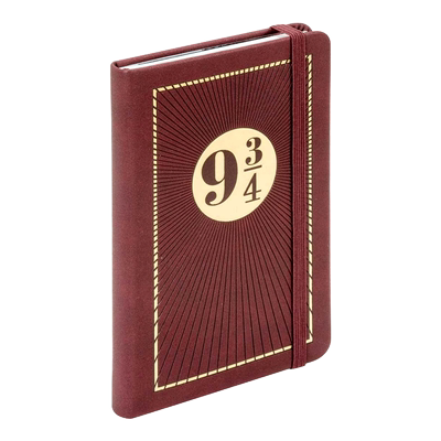 英文原版 J.K. Rowling’s Wizarding World Travel Journal Ruled Pocket 罗琳的魔法世界 旅行笔记本 英文版 进口英语原版书籍