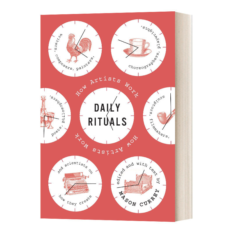 英文原版 Daily Rituals How Artists Work创作者的一天世界精装英文版进口英语原版书籍_虎窝淘