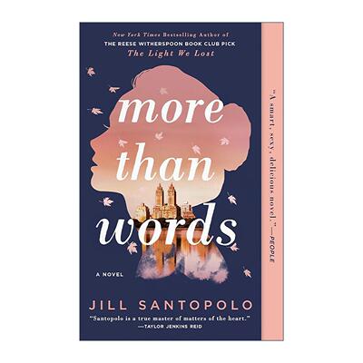 英文原版 More Than Words 尽在不言中 女性浪漫小说 我们失去的光作者吉尔·桑托波罗 英文版 进口英语原版书籍