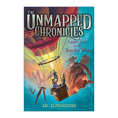 英文原版 Casper Tock and the Everdark Wings 云上之国 魔法王国系列 爱与勇气的冒险故事 英文版 进口英语原版书籍