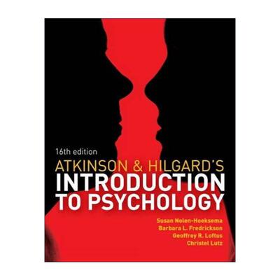 英文原版 Atkinson & Hilgard's Introduction to Psychology 西尔格德心理学导论 第16版 英文版 进口英语原版书籍