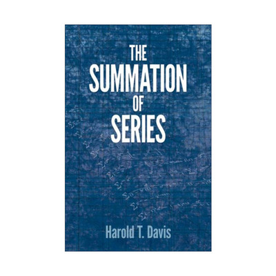 英文原版 The Summation of Series 级数求和 数学教授Harold T. Davis 英文版 进口英语原版书籍