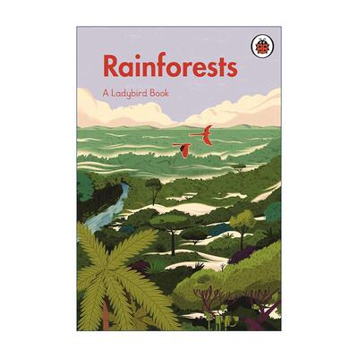 英文原版 A Ladybird Book Rainforests 小瓢虫科普书 雨林及其动物 精装 英文版 进口英语原版书籍