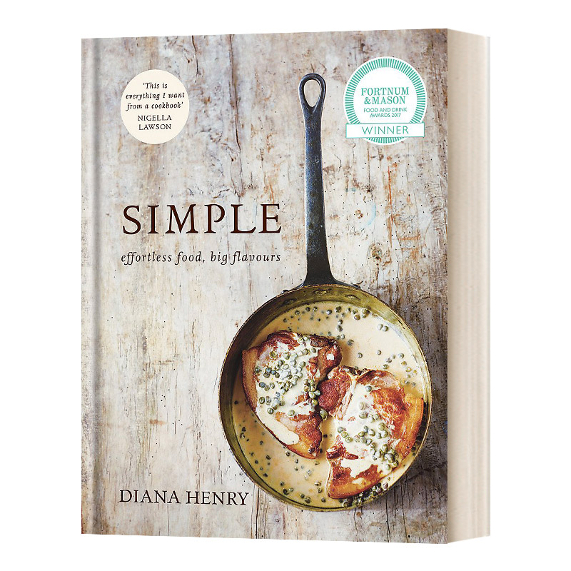 精装 英文原版 SIMPLE effortless food big flavours 简单 小食谱 大美味 英文版 餐饮图书 进口英语原版书籍
