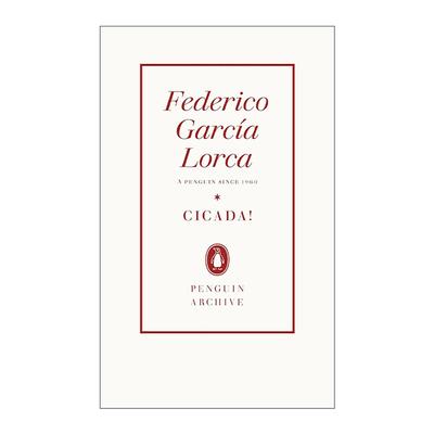 英文原版 Cicada! 蝉鸣 费德里科·加西亚·洛尔迦 企鹅经典文学90周年纪念系列 英文版 进口英语原版书籍