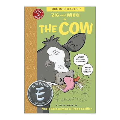 英文原版 Zig and Wikki in The Cow TOON Level 3 齐格和维基系列 牛 儿童漫画绘本 Nadja Spiegelman 英文版 进口英语原版书籍