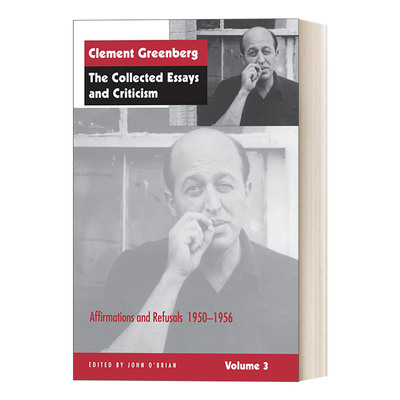 英文原版 The Collected Essays and Criticism  Volume 3  1950-1956 克莱门特·格林伯格论文集 第三卷 英文版 进口英语原版书籍