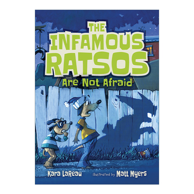 英文原版绘本 The Infamous Ratsos Are Not Afraid 声名狼藉的拉索系列2 拉索不害怕 儿童幽默故事绘本 英文版 进口英语原版书籍