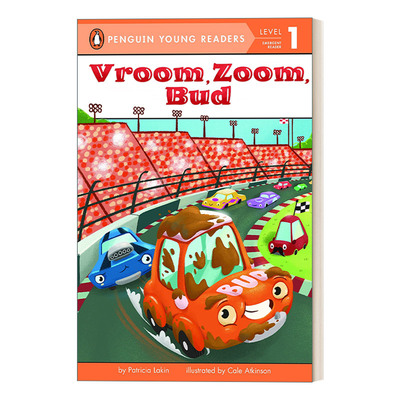 英文原版 Vroom Zoom Bud - Penguin Young Readers Level 1 企鹅青少分级阅读1级 英文版 进口英语原版书籍