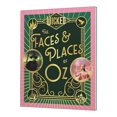 英文原版 Wicked The Faces & Places of Oz 魔法坏女巫周边 精装 英文版 进口英语原版书籍