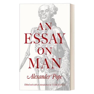 英文原版小说 An Essay on Man 人论 Alexander Pope诗体论文 如何阅读一本书推荐书目 英文版 进口英语原版书籍