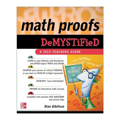 英文原版 Math Proofs Demystified 数学证明 自学向导系列 英文版 进口英语原版书籍