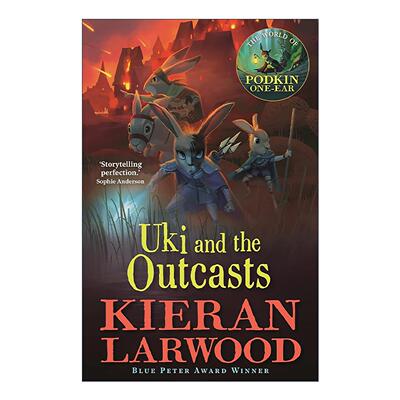 英文原版 Uki and the Outcasts 兔武士英雄传奇4 乌基与被放逐者 英文版 进口英语原版书籍