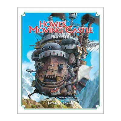 英文原版 Howls Moving Castle Picture Book哈尔的移动城堡 绘本故事书 英文版 进口英语原版书籍