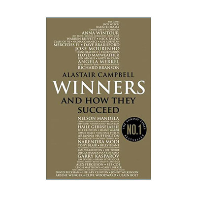 英文原版 Winners And How They Succeed 成功人士的制胜秘诀 英国前首相首席发言人及战略官 Alastair Campbell 进口英语原版书籍