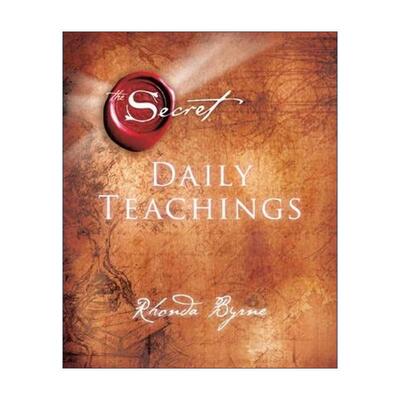 英文原版 The Secret Daily Teachings 秘密每日教学 精装 朗达?拜恩 英文版 进口英语原版书籍