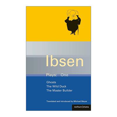 英文原版 Ibsen Plays 1 亨利克·易卜生戏剧集1 群鬼 野鸭 建筑大师 英文版 进口英语原版书籍