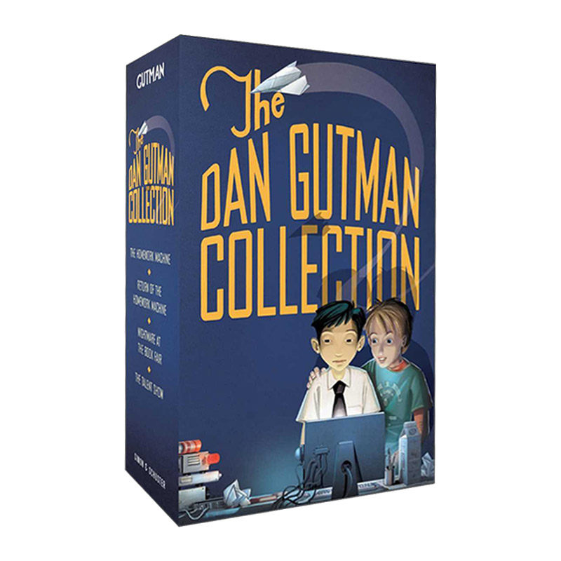 英文原版 The Dan Gutman Collection神奇的家庭作业机器英文版进口英语原版书籍儿童图书_虎窝淘