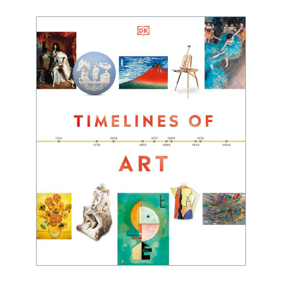英文原版 Timelines of Art 艺术发展时间轴 精装 英文版 进口英语原版书籍