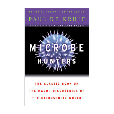 英文原版 Microbe Hunters 微生物猎人 英文版 进口英语原版书籍