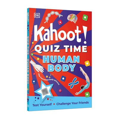 英文原版 Kahoot Quiz Time Human Body 关于人体问答时间 DK科普百科 英文版 进口英语原版书籍