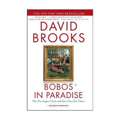 英文原版 Bobos in Paradise 布波族 一个社会新阶层的崛起 英文版 进口英语原版书籍
