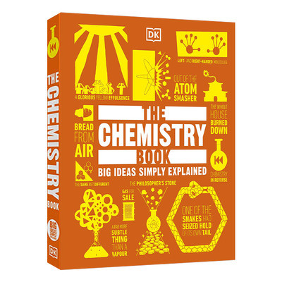 DK人类的思想百科丛书 化学 英文原版绘本 The Chemistry Book Big Ideas Simply Explained 图解化学学科知识科普书籍 精装全彩