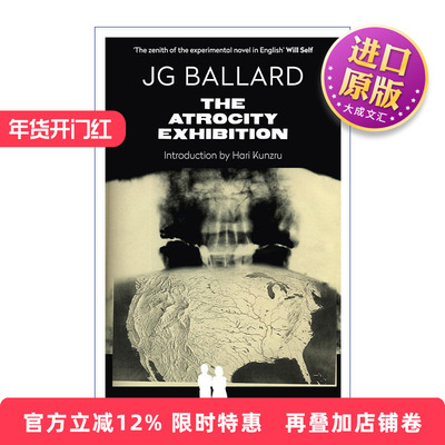 英文原版 The Atrocity Exhibition 暴行展览 J.G.巴拉德 作者注释版 英文版 进口英语原版书籍