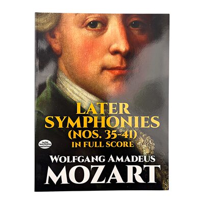 英文原版 Later Symphonies Nos. 35-41 in Full Score 莫扎特晚期交响乐 全谱 英文版 进口英语原版书籍
