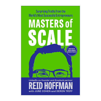 英文原版 Masters of Scale 规模大师 推动企业增长的战略指南 至关重要的关系作者Reid Hoffman 精装 英文版 进口英语原版书籍
