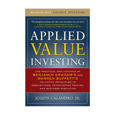 英文原版 Applied Value Investing 应用价值投资 英文版 进口英语原版书籍