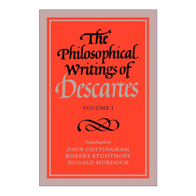 英文原版 The Philosophical Writings of Descartes 笛卡尔哲学著作集 卷一 英文版 进口英语原版书籍