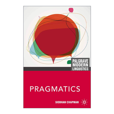英文原版 Pragmatics 语用学 Siobhan Chapman 英文版 进口英语原版书籍