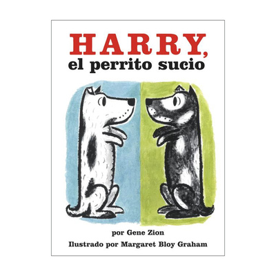 西班牙语原版 Harry el perrito sucio 好脏的斑点狗哈利 西班牙语版 绘本 进口原版书籍