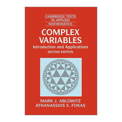 英文原版 Complex Variables 复变函数 导论及应用 剑桥应用数学文本系列 英文版 进口英语原版书籍