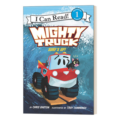 英文原版 Mighty Truck Surf's Up I Can Read Level 1 威猛卡车 冲浪 I Can Read分级阅读 英文版 进口英语原版书籍