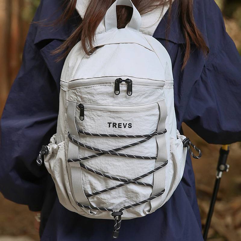 专柜官方山系户外轻便小背包男女百搭工装机能风徒步登山双肩背包